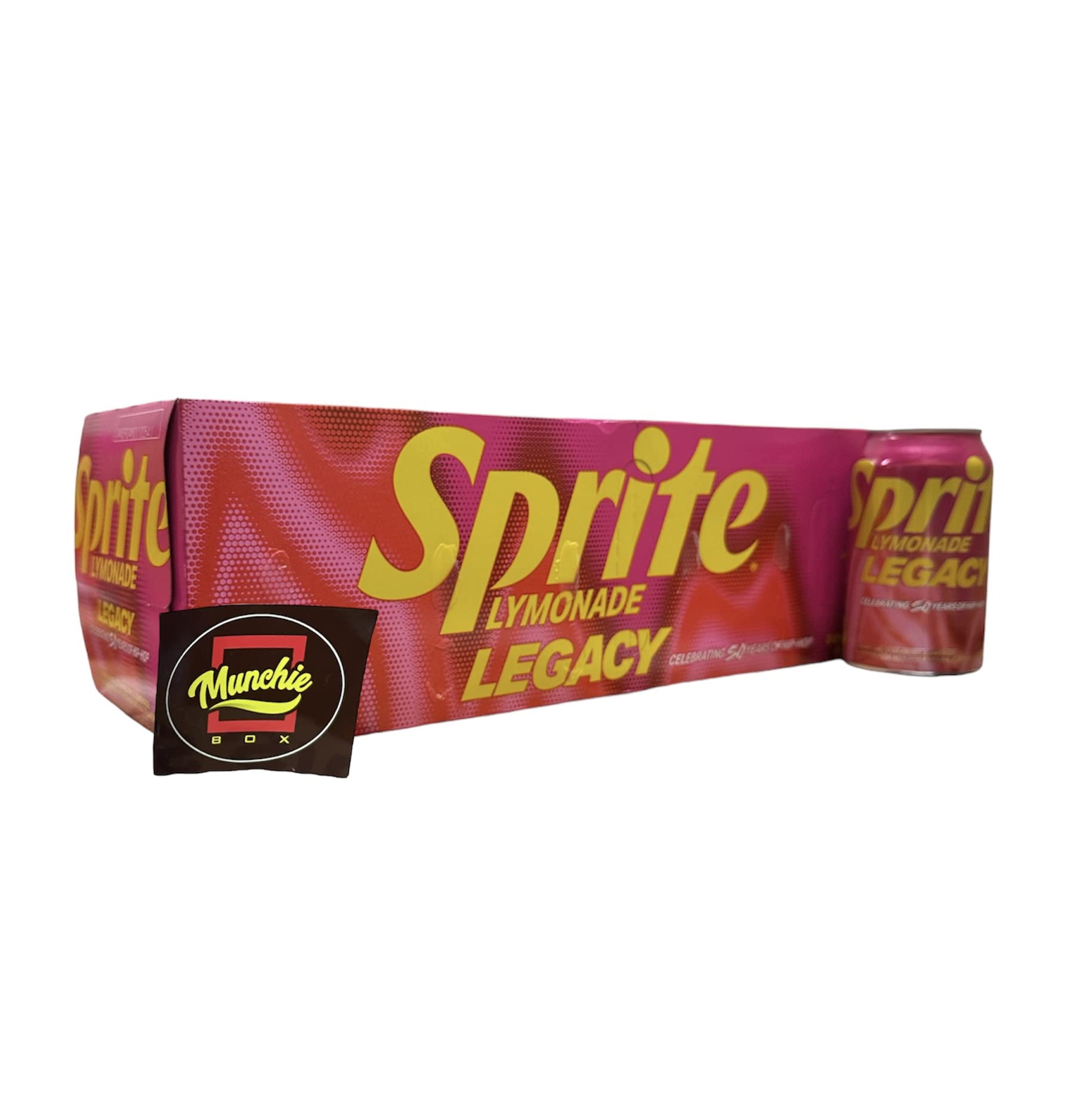 Sprite Lymonade Legacy - Munchie Box Stash (Pack of (12) 12 Oz Cans)