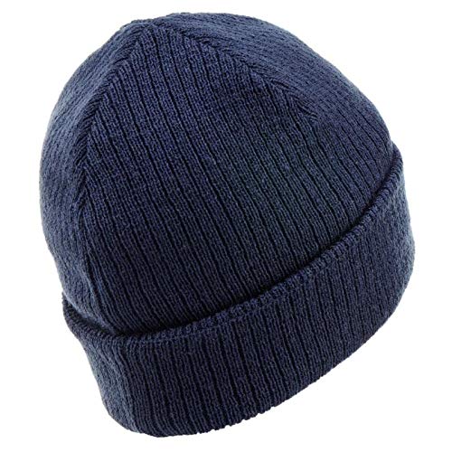 WEDZE Children's Fisherman SKI HAT - Navy