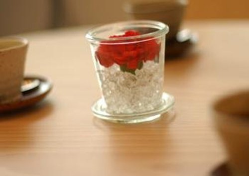 ラセラヌー(Rasalhanut) WE-080 Weck Mold Shape Glass Canister, 2.7 fl oz (80 ml)