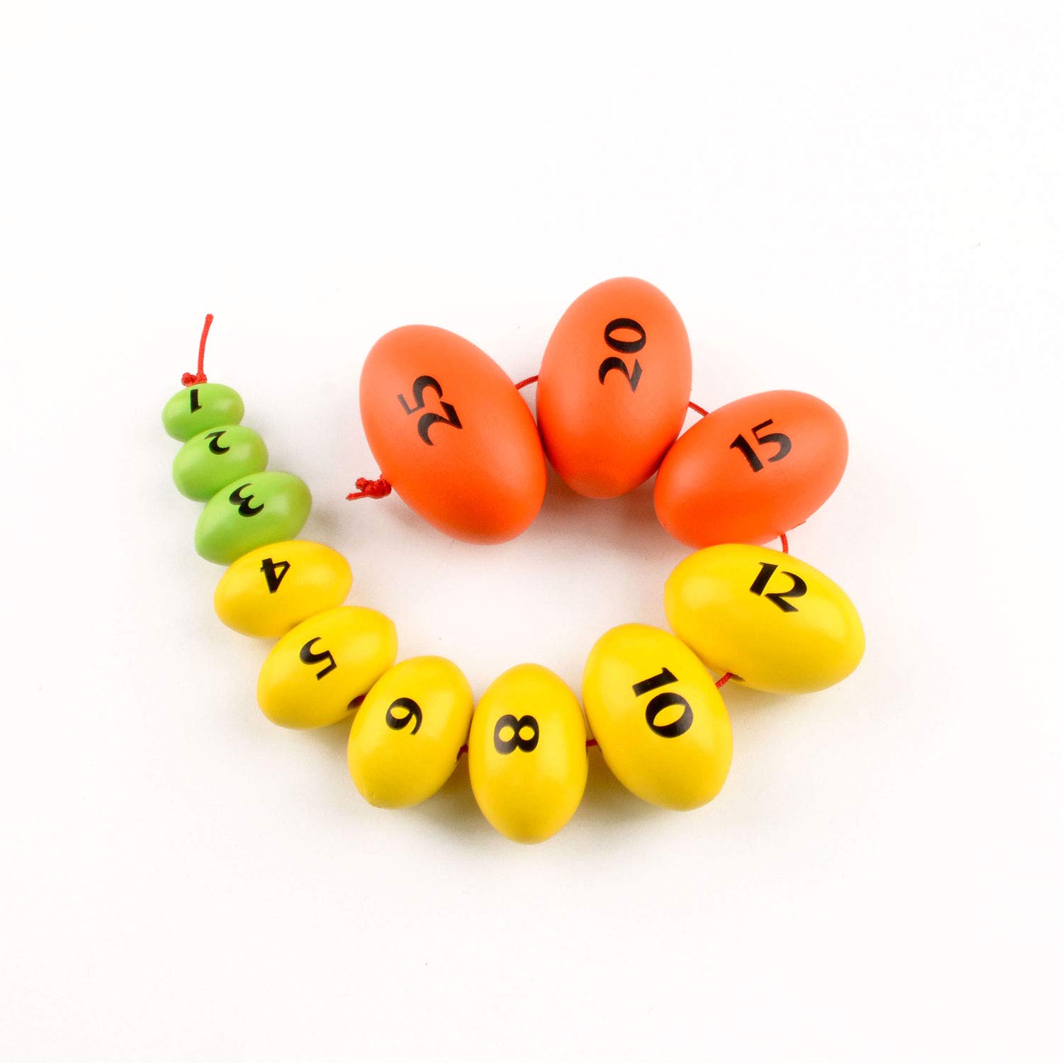 Wooden Prader Orchidometer, Prader Balls, Endocrine Rosary for Measuring Testis Scale in Clinic/Hospital for Endocrinologist and Pediatrician