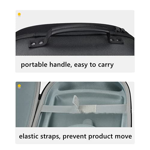 WEBETTER Heightened Storage Box for Oculus Quest 2, Hard Carrying case Storage Bag for Quest 2 Waterproof Protective case.