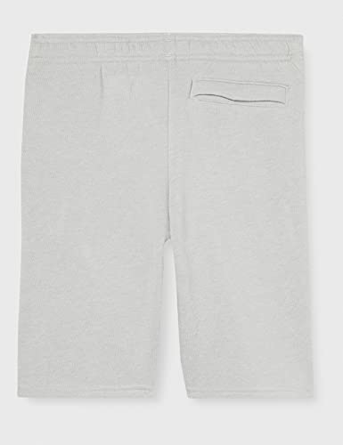 Under Armour Boys' Rival Fleece Logo 2 Shorts , Mod Gray Light Heather (011)/Onyx White , Youth Small