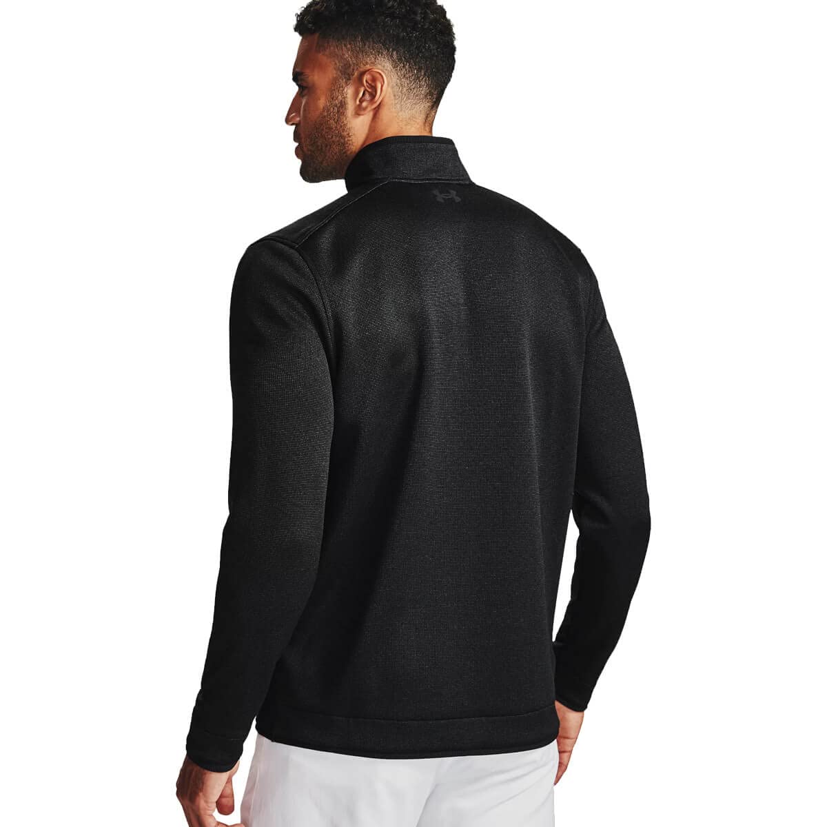Under Armour Mens Storm Snap Fleece 1/2 Zip T-Shirt , Black (001)/Black , Medium