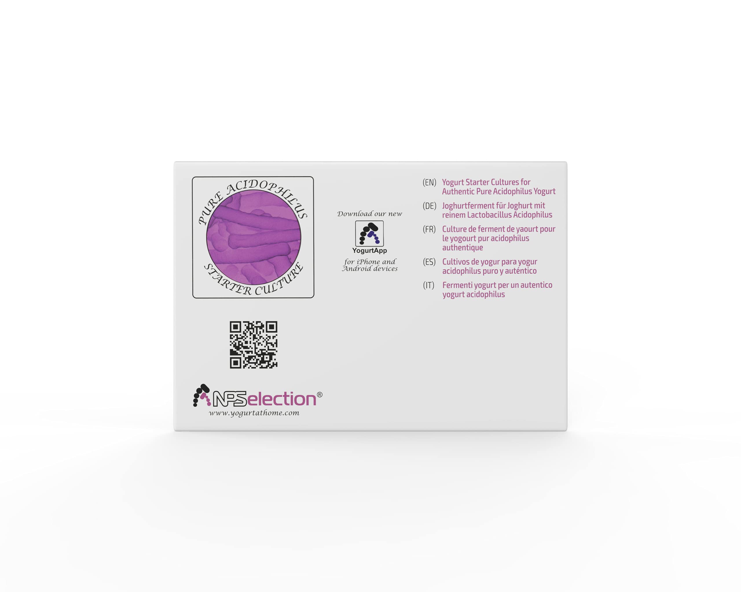 Yogurt Starter Cultures - Pack of 3 Freeze-dried Culture Sachets for Pure Acidophilus Yogurt (3)