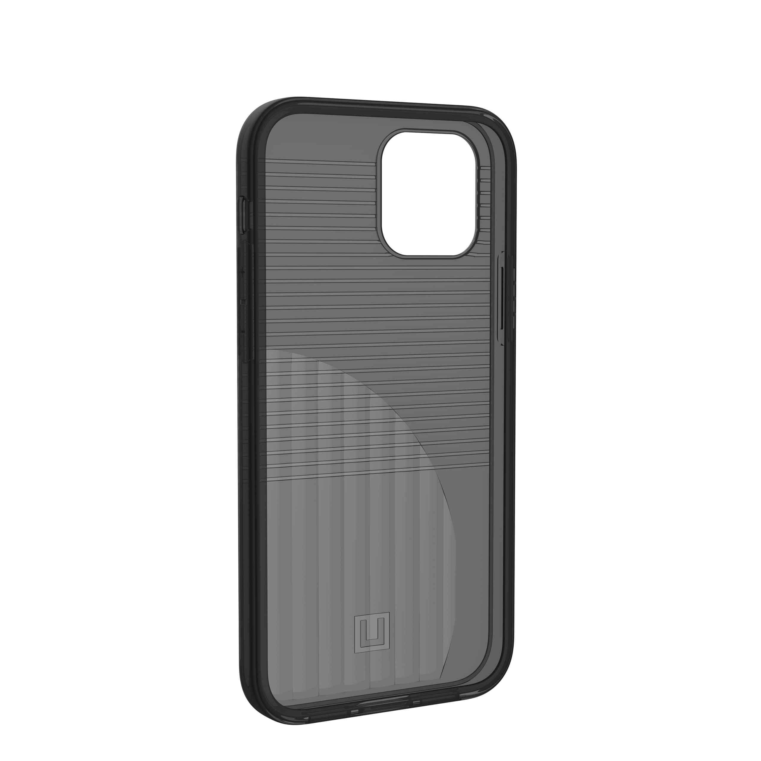 URBAN ARMOR GEAR [U] by UAG Designed for iPhone 12 Case/iPhone 12 Pro Case [6.1-inch screen] Case Aurora Rugged Lightweight Slim Stylish Shockproof Translucent Protective Phone Cover, Ash