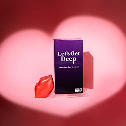 WHAT DO YOU MEME? Let's Get Deep - Conversation Cards for Couples, Love Language Card Game for Date Nights