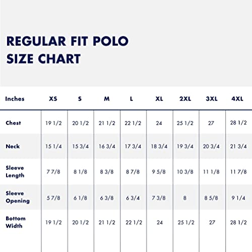 Tommy Hilfiger Men's Short Sleeve Cotton Pique Flag Polo in Regular Fit, BRIGHT WHITE, X-Large