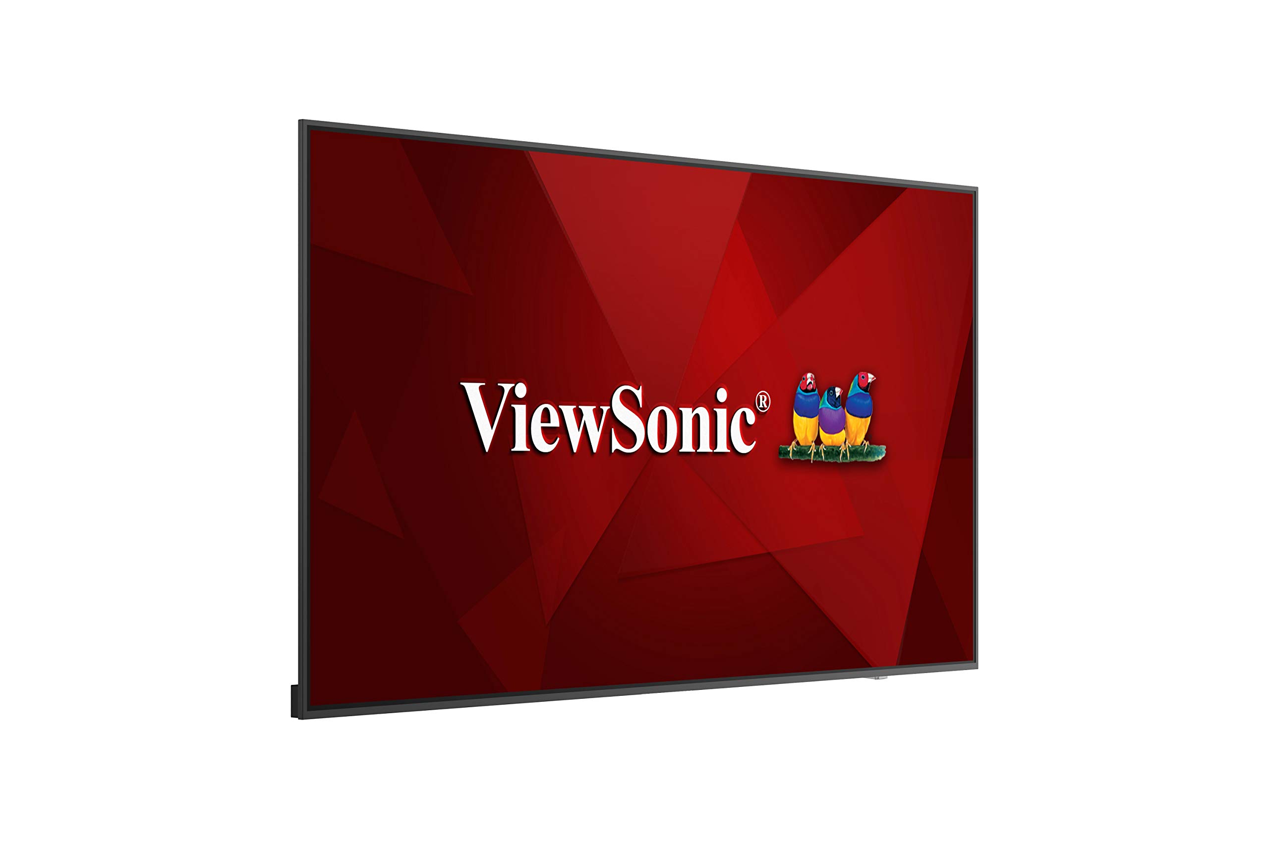 ViewSonic CDE7520 75 Inch 4K Ultra HD Wireless Presentation Display,Black, Black
