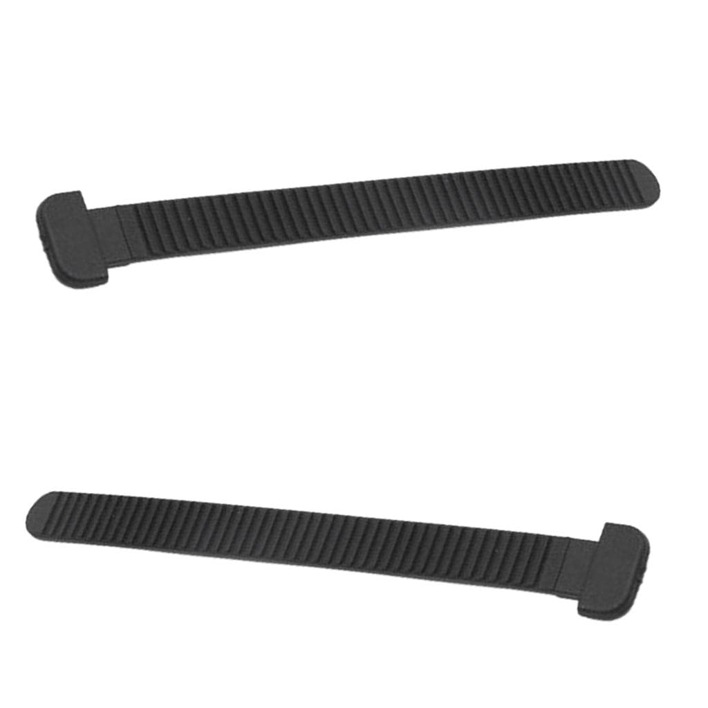 yotijay 2 Skating Strap, Roller Skate Boot Shoes Strap Belt Parts Skating, Black