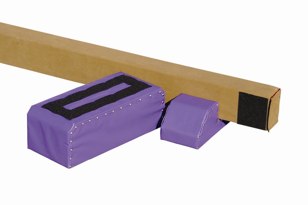 Tumbl Trak Optional Brianna Beam Leg Bases, Purple