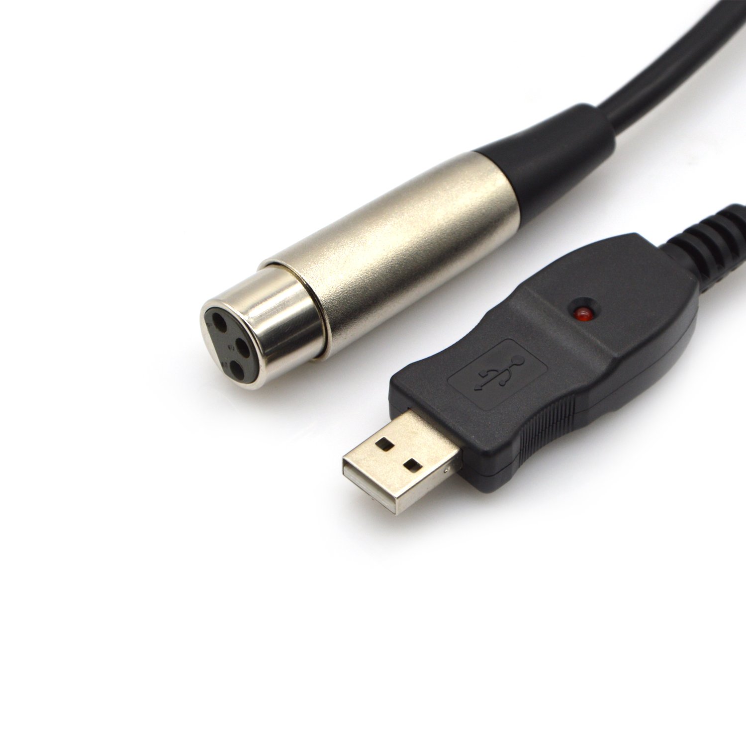 XLR Cable, VAlinks 10FT 3PIN XLR Female Microphone Cable Studio Audio Cable Connector Cords Adapter for Microphones or Instruments Recording Karaoke Singing - 3m/10ft