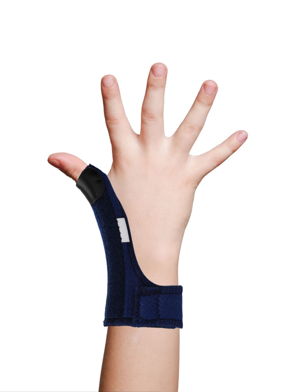 Weohoviy Thumb Brace, Trigger Finger Splint for Kids, Support Brace for Straightening Broken Fingers, Injuries, Arthritis, Trigger Finger(S) blue