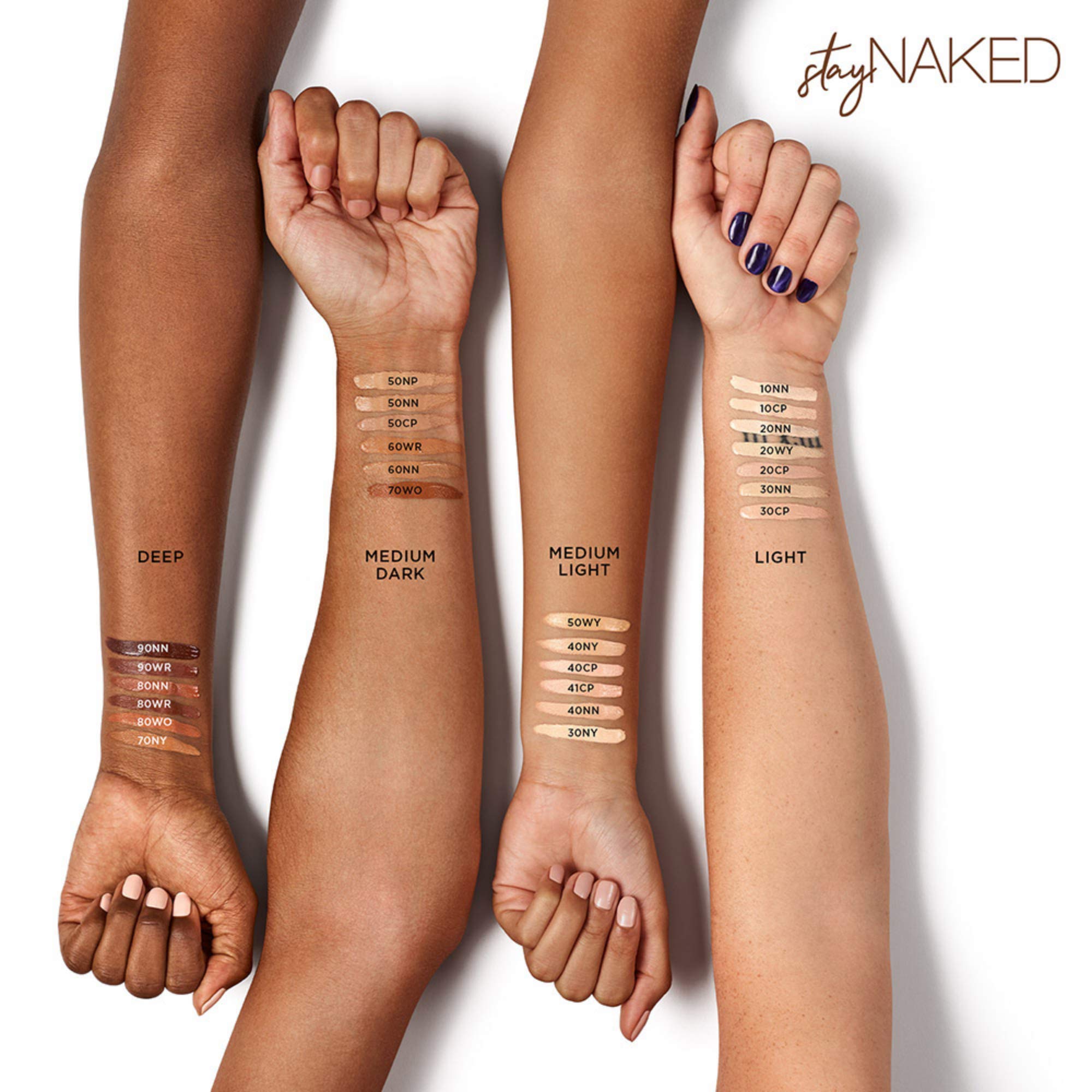 Urban Decay Stay Naked Correcting Full Coverage Concealer, 10NN - Lightweight Formula - Matte Finish Lasts Up To 24 Hours - 0.35 oz.