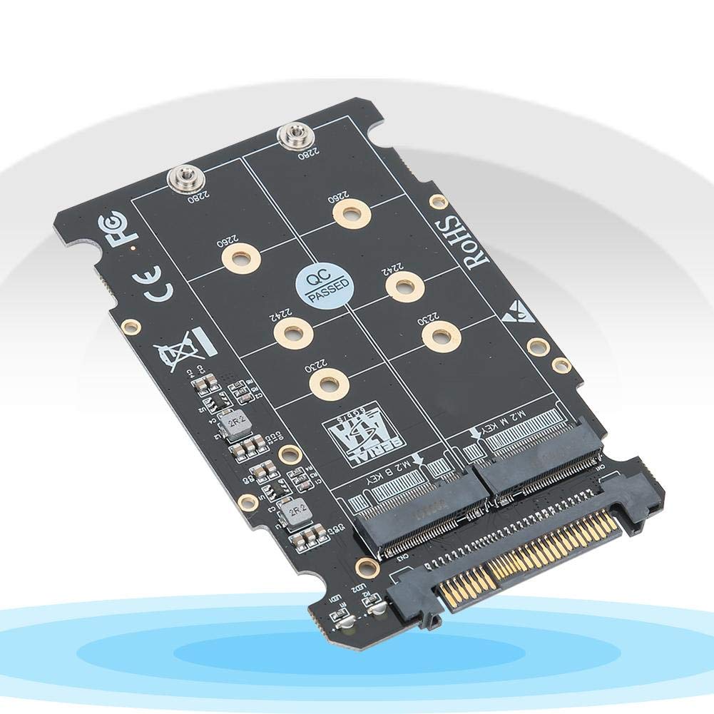 VINGVO High Speed Abs Durable 95 X 65Mm Low Latency Adapter Card, Ssd M.2 to U.2, for 2280/2260/2242/2230 Mm M.2 Ssd