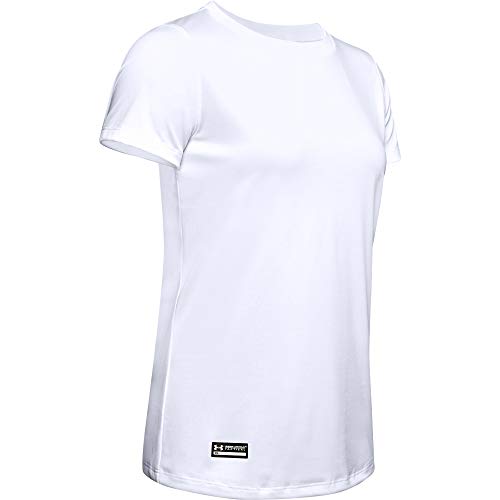 Under Armour Women's UA Tactical Tech Short Sleeve LG White