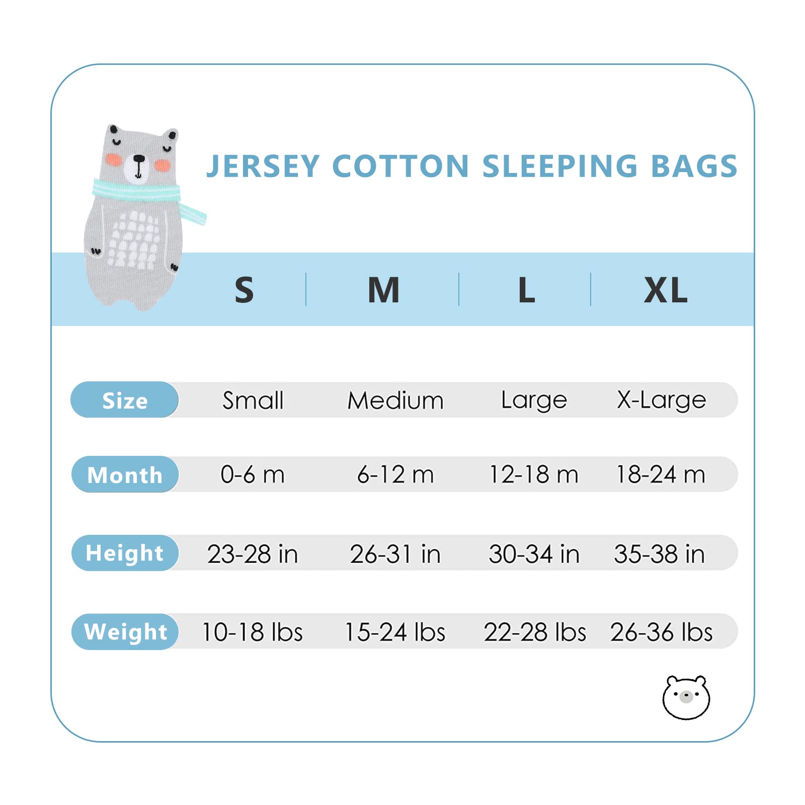 TILLYOU Sleep Sack 1 Pack - Baby Wearable Blanket with 2-Way Zipper, Extra Soft Cotton Sleeveless Sleeping Bag for Infants, 18-24 Months, Nude