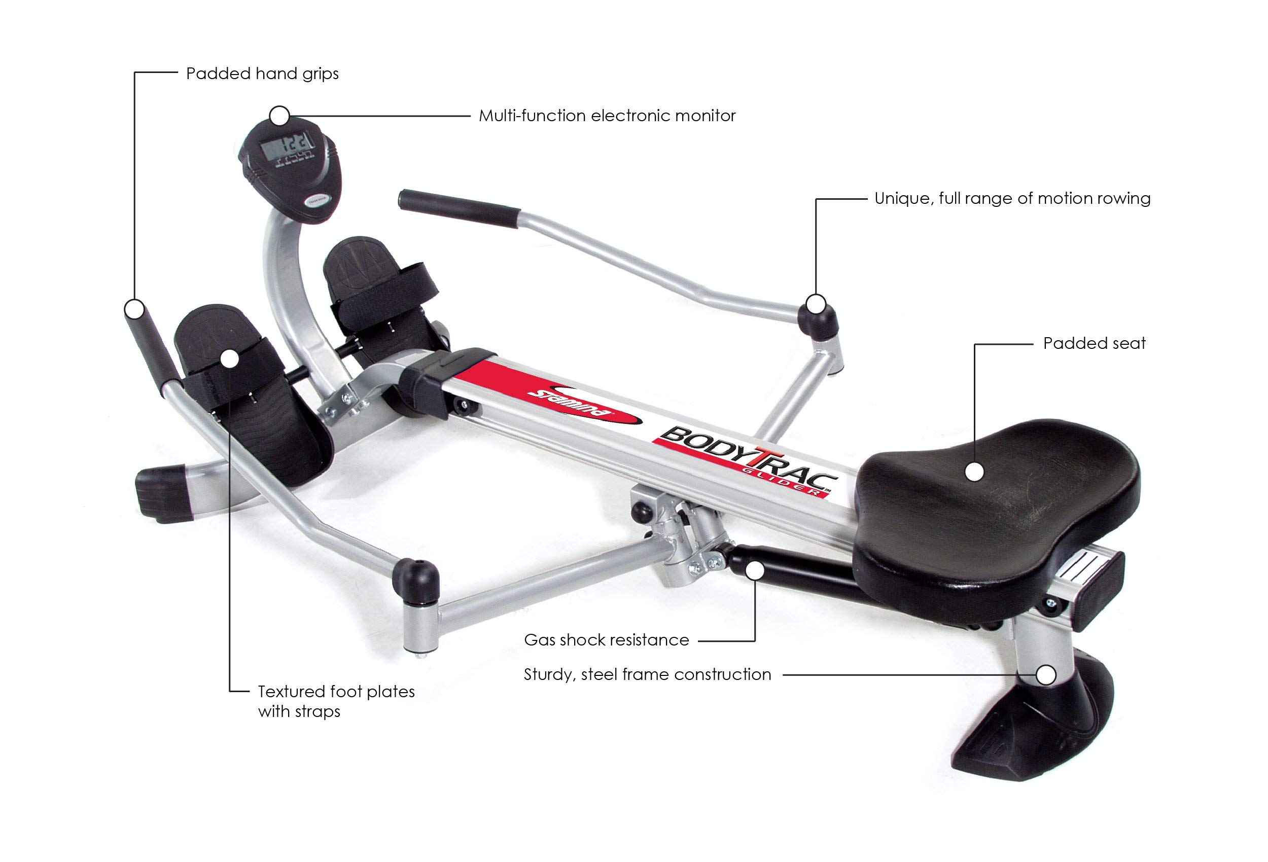 Stamina Body Trac Glider 1050 Rowing Machine (Renewed)