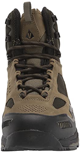 Vasque Men's Breeze at Mid Hiking Boot, Dusty Olive/Jet Black, 8
