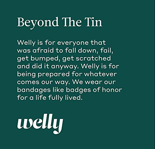 Welly Bandages - Kicker Sticker, Hydrocolloid, Adhesive, Heel Blister Protection, Clear - 8 ct
