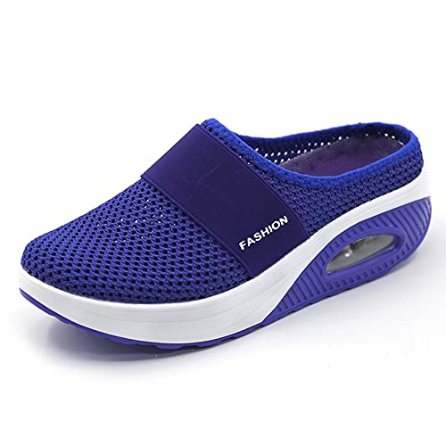 Walking Shoes Casual Knit Lightweight Running Slip On Sneakers Women's Casual Walking Shoes