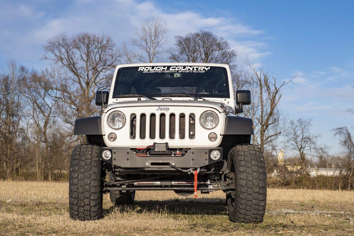 Rough Country 3.25" Lift Kit for 2007-2018 Jeep Wrangler JK | 2-Door - PERF693