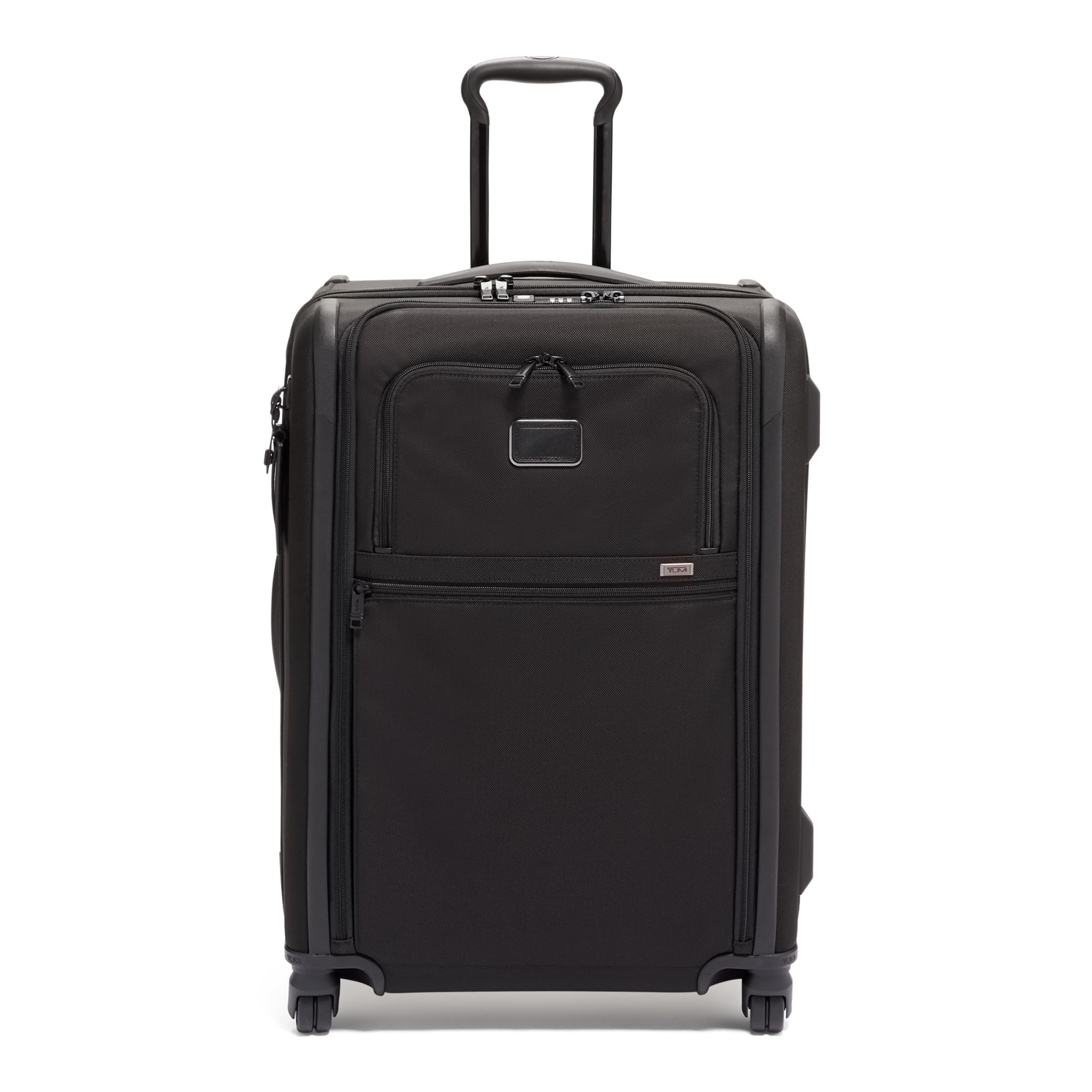 TUMI - Alpha Short Trip Expandable 4-Wheeled Packing Case - Roller Bag for Short Trips & Weekend Getaways - Luggage with 4 Spinner Wheels - Travel Suitcase for Men & Women - Black