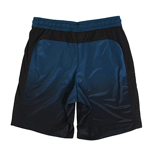 Under Armour Men's MK1 Short Fade novelty, Techno Teal (489)/Black, X-Large