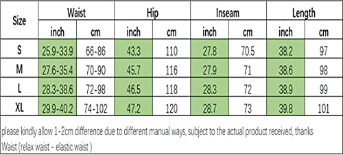 Zontroldy Men's Pants Cotton Linen Yoga Golf Beach Jogger Sweat Lounge Harem Pants Trousers(0009-Khaki1-L)
