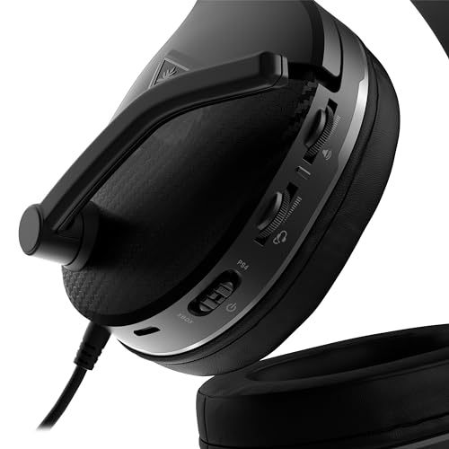 Turtle Beach Recon 200 Gen 2 Powered Gaming Headset for Xbox Series X, Series S & One, PlayStation 5, PS4, Nintendo Switch, Mobile, & PC with 3.5mm connection - Black