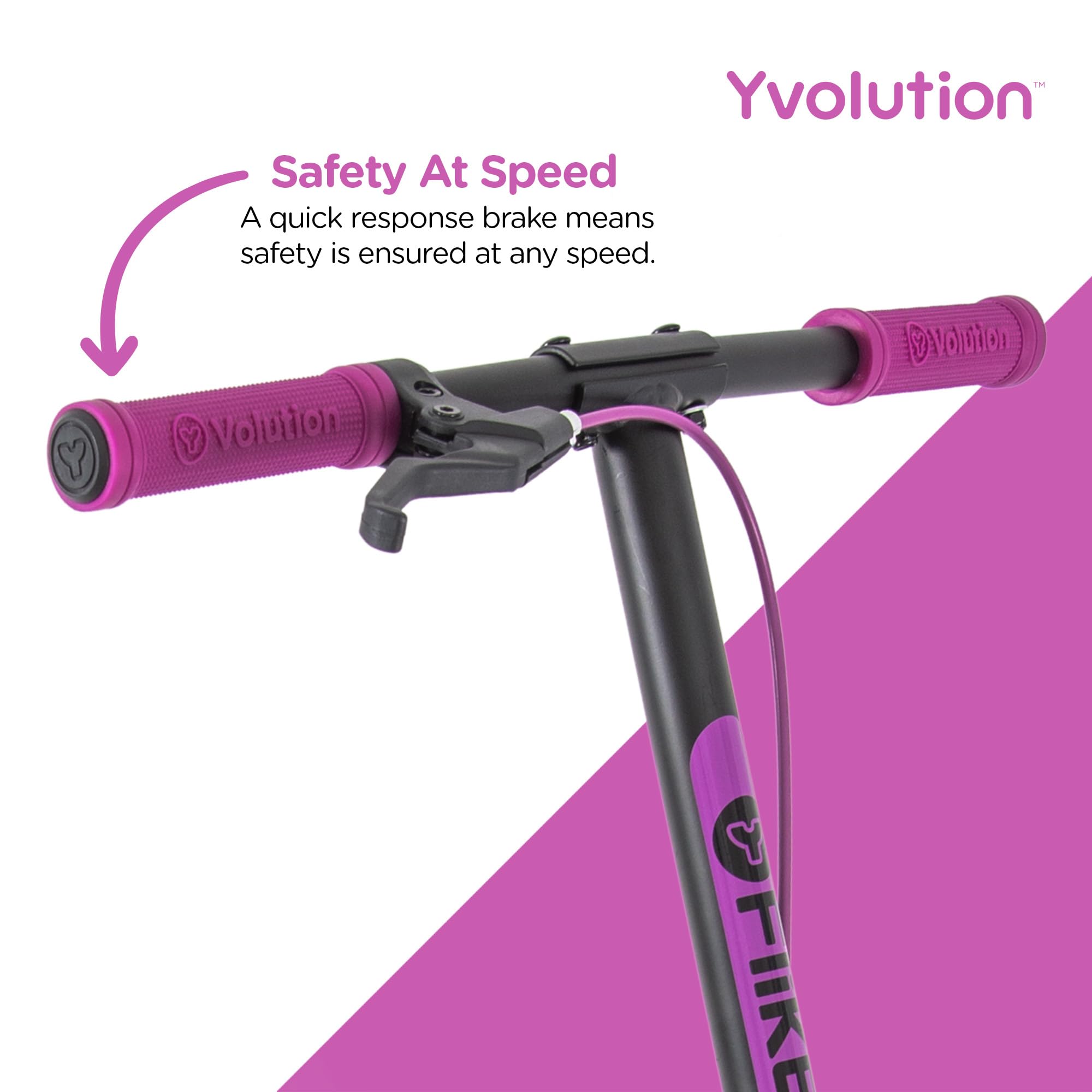 Yvolution Y Fliker Air A3 Kids Drifting Scooter | Swing Scooter for Boys and Girls Age 7+ Years (Red 2020)