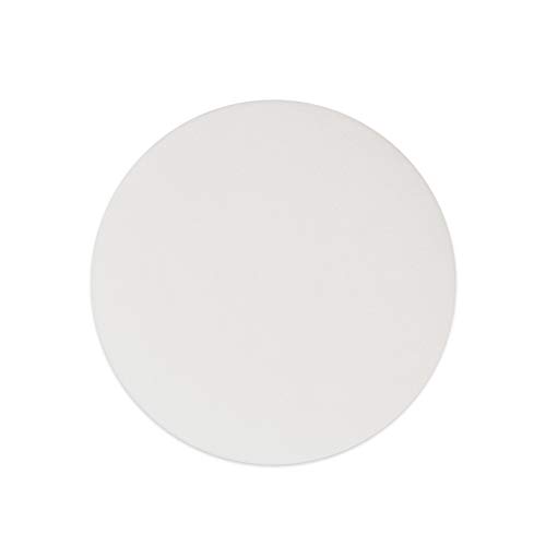 StonyLab Quantitative Filter Paper Circles, 74mm Diameter Cellulose Filter Paper with 20 Micron Particle Retention Medium Filtration Speed, Pack of 100