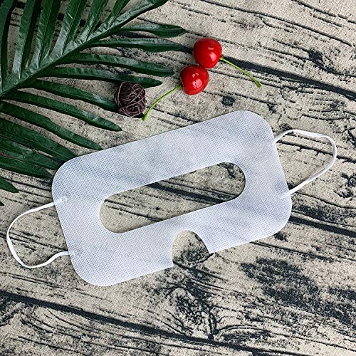 VR mask, Disposable mask for All Virtual Reality headsets, 100 Pieces White