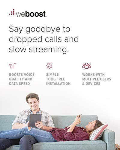 weBoost Basic Room - Cell Phone Signal Booster for Verizon and AT&T only | Boosts 4G LTE & 5G up to 1,500 sq. ft | Made in the U.S. | FCC Approved (model 471101)