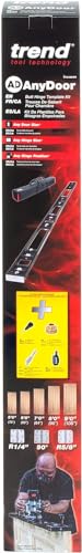Trend Door Installation Kit, Includes The Trend 9ft AnyDoor Jig, Foot-Operated Door Lifter, Door Stand, Professional Router Bit & 5 x Dust Masks, U*H/JIG/D/B1
