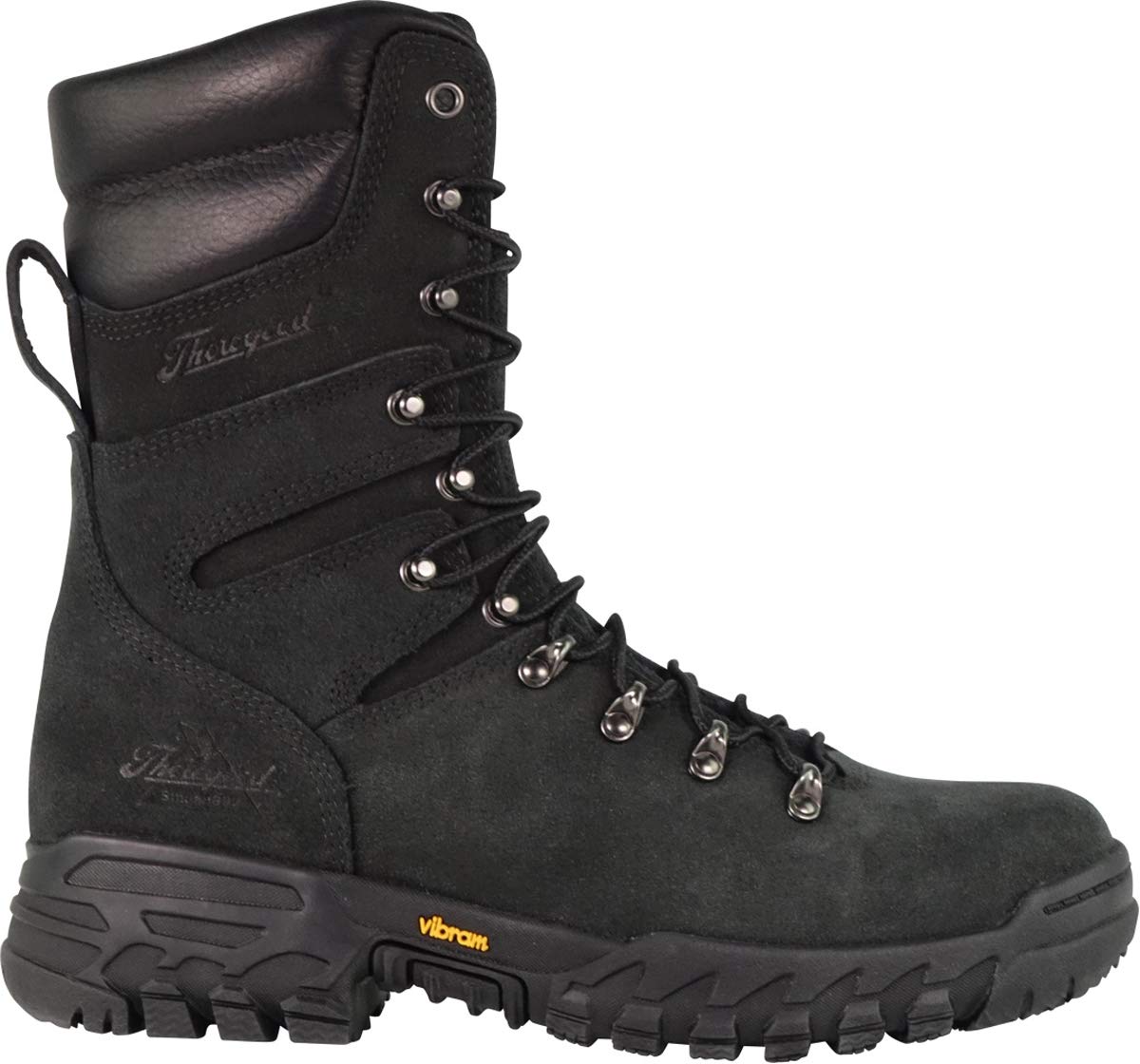 Thorogood 834-6383 Men's 9-in Firestalker Elite Wildland Hiking Boot Black 15 W US
