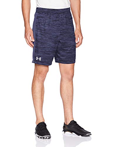 Under Armour Mk1 Twist Workout Gym Short, Blue Ink (497)/Mod Gray, Small