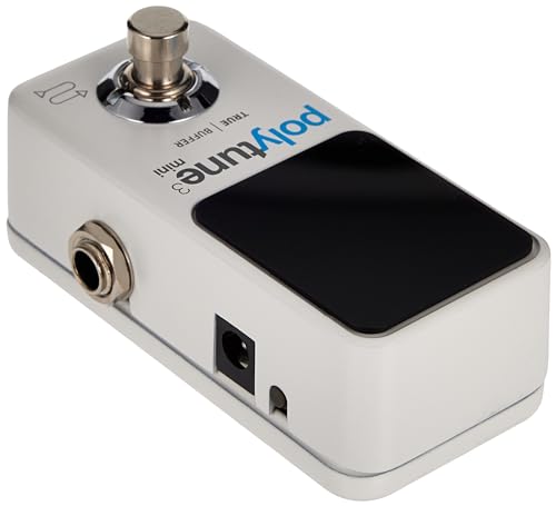 TC Electronic POLYTUNE 3 Ultra-Compact Polyphonic Tuner with Multiple Tuning Modes and Built-In BONAFIDE BUFFER