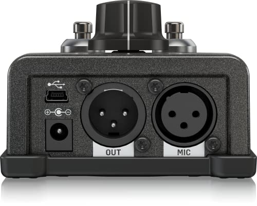 TC Helicon DITTO MIC LOOPER Easy to Use Two-Button Looper Pedal for Vocals and Acoustic Instruments