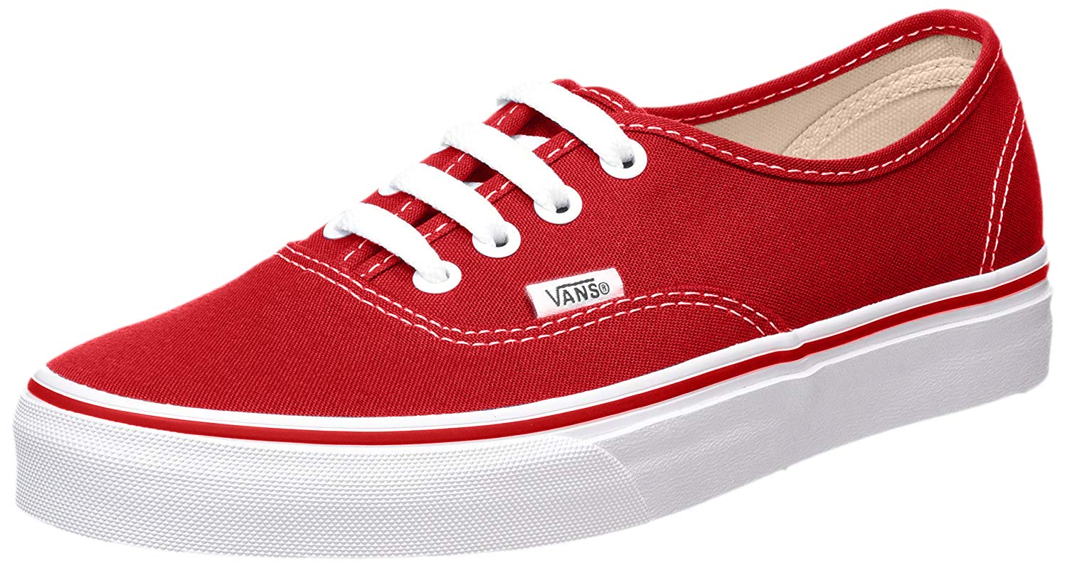 Vans AUTHENTIC RED SIZE 9 M US Women / 7.5 M US Men