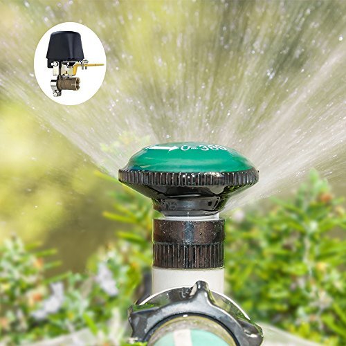 Xenon Smart WiFi Water/Gas Valve,Compatible with Alexa and Google Assistant,Application program iOS/Android-2 pack.