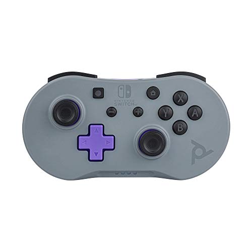 Super Nintendo Entertainment System (SNES) Inspired Little Wireless Controller for Switch, Switch Lite and OLED Models, Retro Compatible with Old School games like Super Mario, Play With Friends