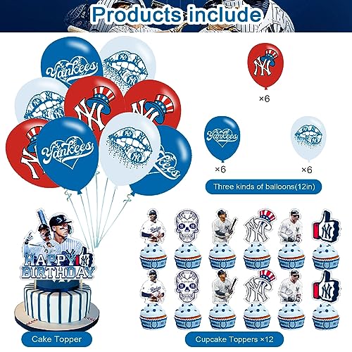 ๐จ๐ช๐ท๐ด๐ฎ๐ฎ๐ผ ๐๐ช๐ผ๐ฎ๐ซ๐ช๐ต๐ต Birthday Party Decorations, ๐จ๐ช๐ท๐ด๐ฎ๐ฎ๐ผ ๐๐ช๐ผ๐ฎ๐ซ๐ช๐ต๐ต Theme Party Supplies with Happy Birthday Banner, Cupcake Toppers, Balloons for Baby Shower Kids Adult Birthday Party Favors