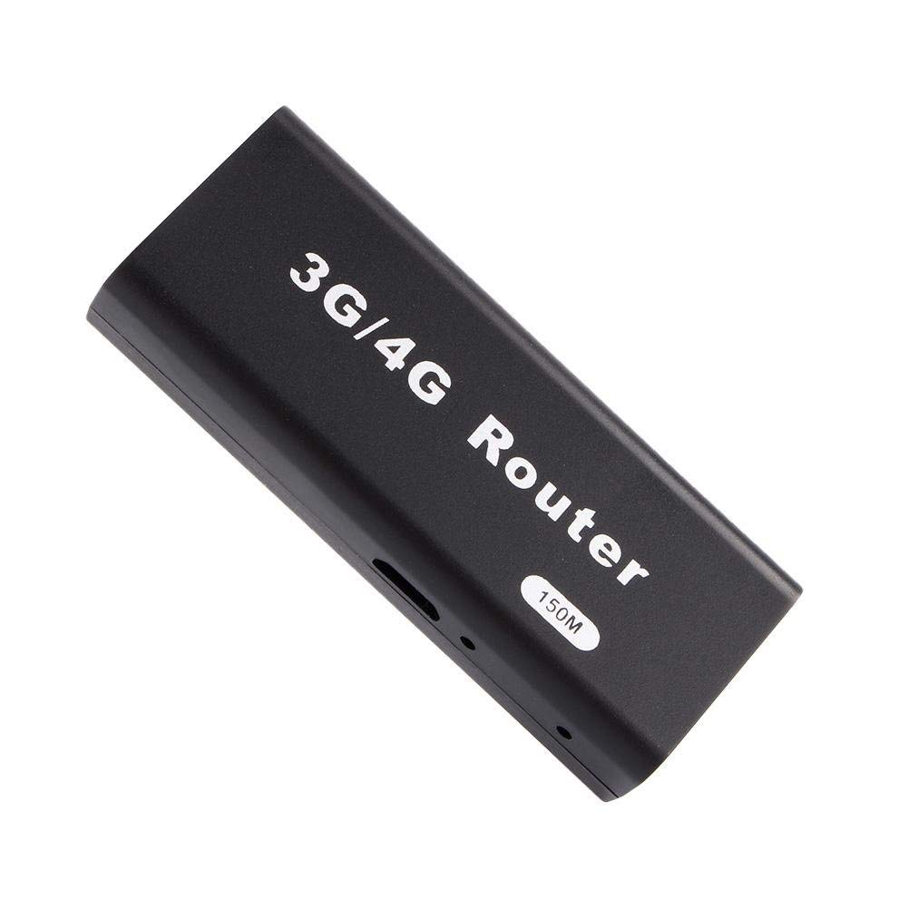 Wireless Router,Network Router Mini Portable 3G/4G WirelessN USB WiFi Hotspot Router AP 150Mbps WLAN LAN RJ45