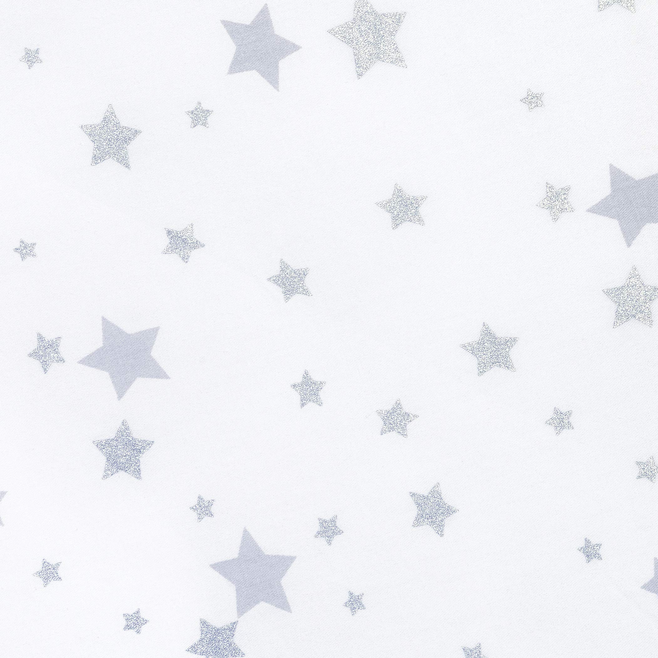 Trend Lab Sprinkle Stars 3 Piece Crib Bedding Set, Gender-Neutral Color Palette, Includes Quilt, Fitted Crib Sheet and Skirt