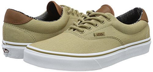 Vans ERA 59 (C&L) Khaki/Material Mix Skateboard Shoes-Men 11.5, Women 13
