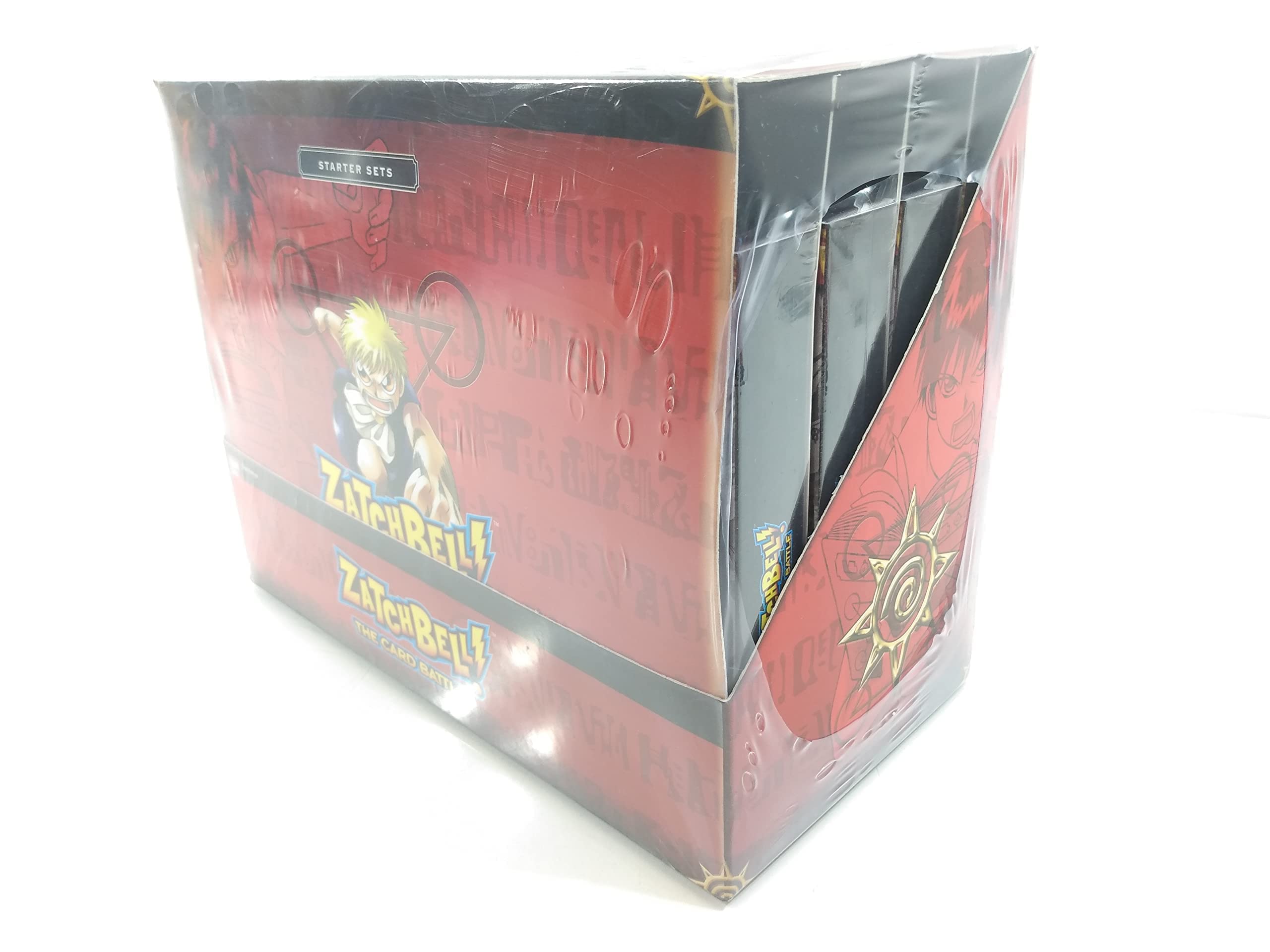 Zatch Bell The Card Battle Starter Sets Full Box Includes 4 Set #1 & 4 Set #2 Packs Collectible Playing Cards