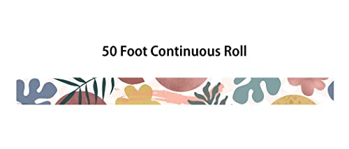 Teacher Created Resources Wonderfully Wild Straight Rolled Border Trim - 50ft - Decorate Bulletin Boards, Walls, Desks, Windows, Doors, Lockers, Schools, Classrooms, Homeschool & Offices