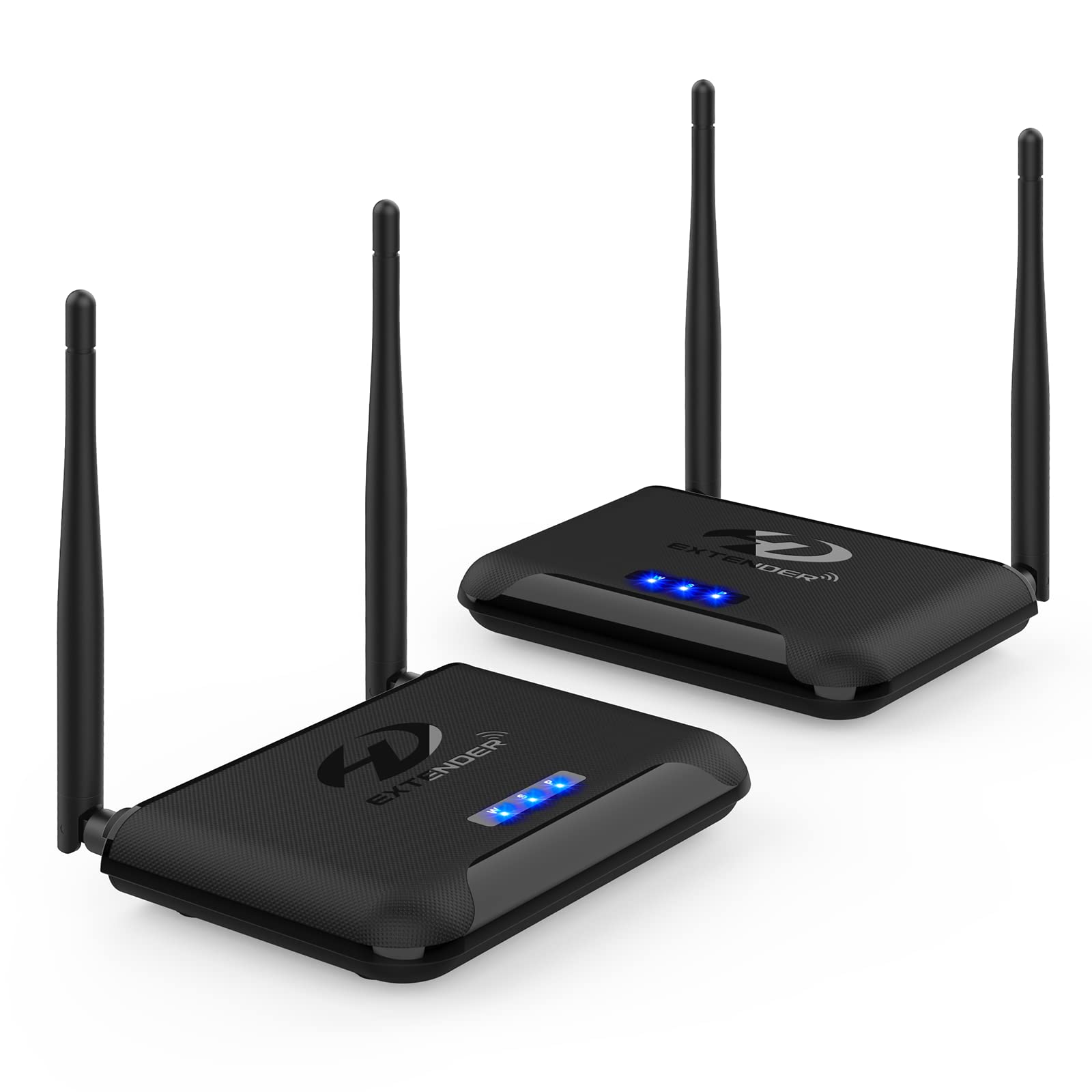 Wireless HDMI Transmitter and Receiver, 200m 1080P HD Wireless HDMI Extender, 2.4/5Ghz Smooth Video Audio Transmission, Infrared Signal Expansion, Streaming for Laptop,Conferences, Games,Home Audio