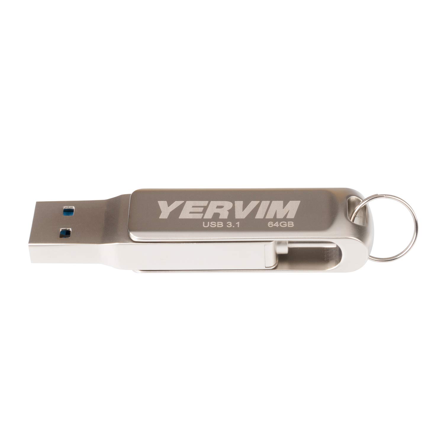 YERVIM 64GB USB 3.1 Flash Drive with OTG Function and Type-C Port for Android Smartphones Tablets MacBook …