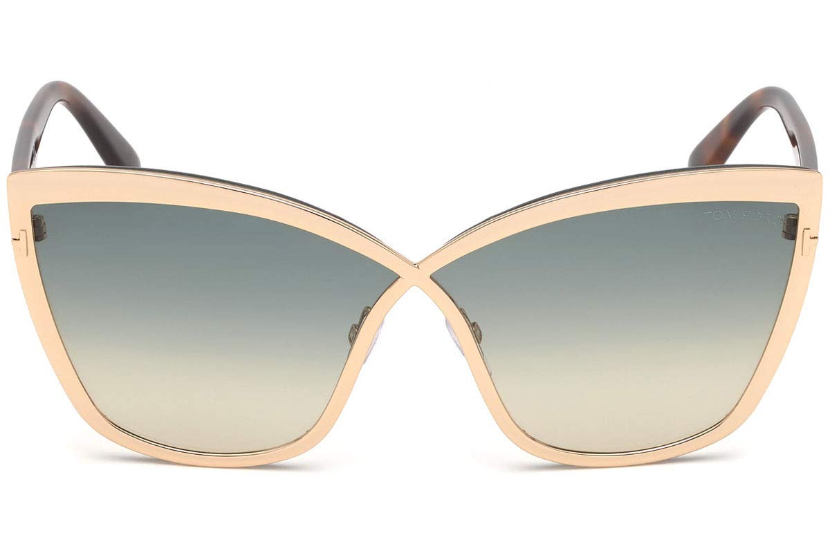 Tom Ford TF 715 28P Sandrine-02 Gold Sunglasses